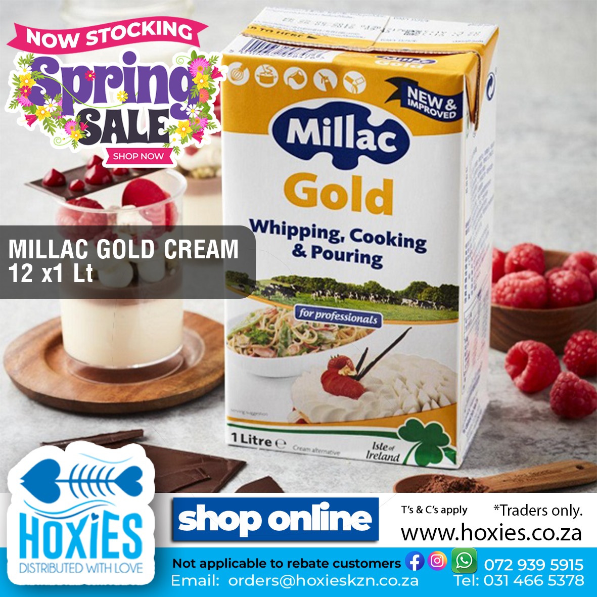 MILLAC GOLD CREAM 12X1LT - Hoxies