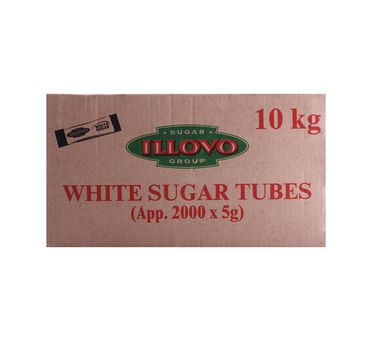 WHITE SUGAR TUBES (10KG) ILLOVO - Hoxies