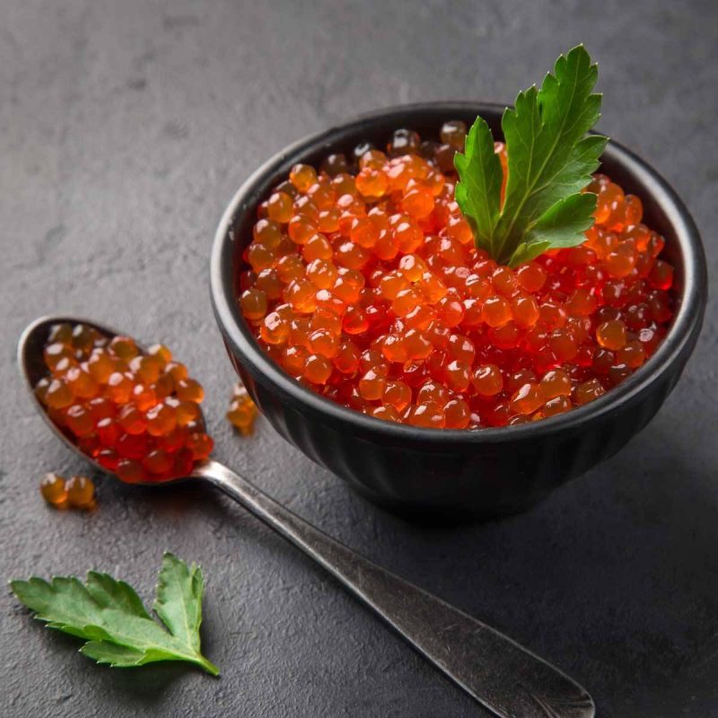 ORANGE MASAGO CAVIAR 500G TUB - Hoxies